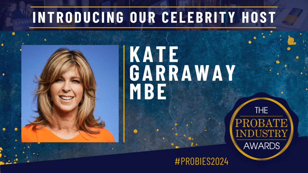 Kate Garraway Announced as Probies Host for 2024 Ceremony - The Probate ...